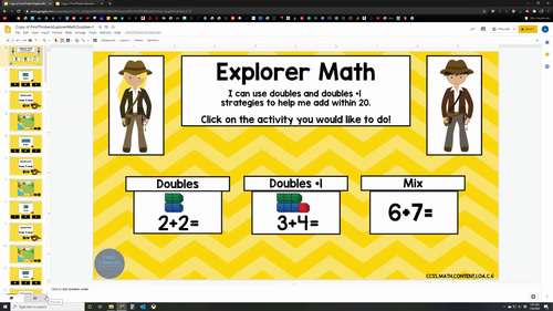 Math Games Distance Learning Google Classroom | Interactive Google Slides