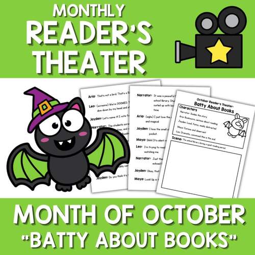 Readers Theater Script October Skit | Reading Activity Small Groups ...