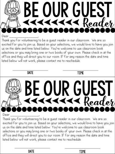Guest Reading Resources by Page Products | TPT