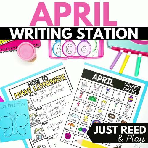 APRIL Writing Center for Preschool and Kindergarten | EASTER & SPRING