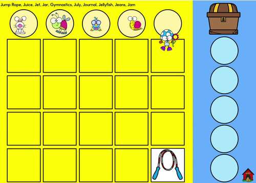 Spring Cariboo Articulation Game: SH, CH, TH, J by Jennie's Speech Room