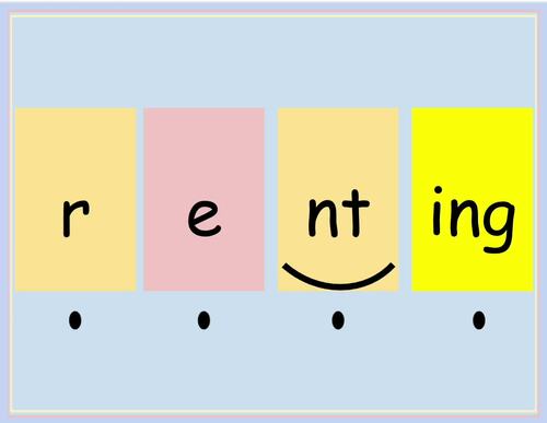 Blends 5 Sounds Blending Boards Level 1 Unit 10 by Fun Phonics Decodables