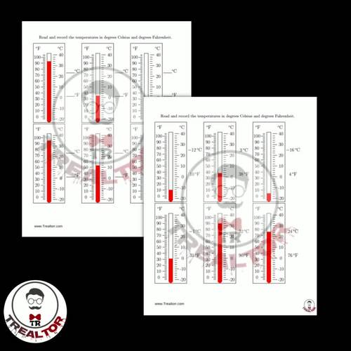 Measuring Temperature 4th Grade by TREALTOR | Teachers Pay Teachers