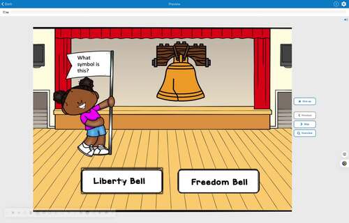 American Symbols & Landmarks BOOM™ Cards by Little Library of Learning