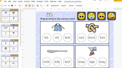 Digraph Activities for Seesaw and Google Slides | TpT