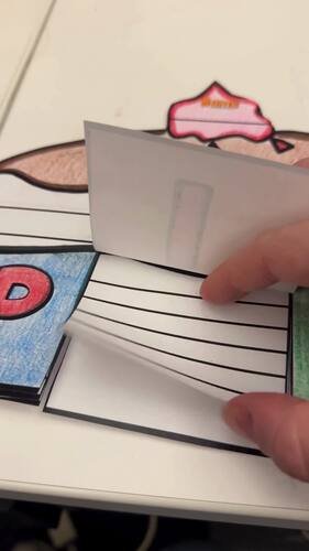 Author's Purpose- Cutie P.I.E. Foldable Book by The Geek Librarian