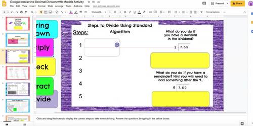 Dividing Decimals by Whole Numbers Including Models TEKS 5.3F and 5.3G