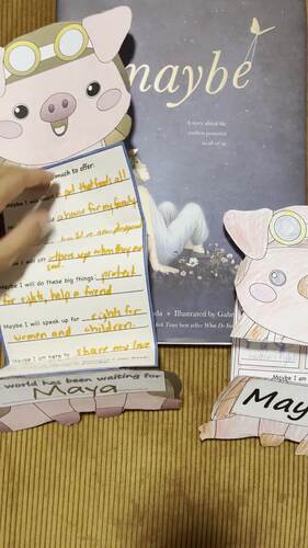 Maybe by Kobi Yamada: Inspiring book craft ELA SEL - Share your potential