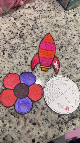 Back to School-New School Year Goal Setting Activity!(Garden theme)