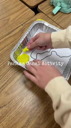 Panama Canal Model Activity by Sweetie Scholars | TPT