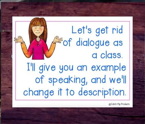 Descriptive Writing Lesson in Google Classroom by Catch My Products