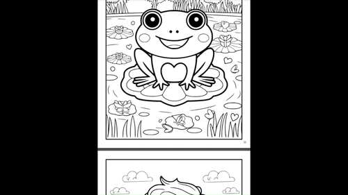 [BUNDLE] Valentine's Day Coloring Pages, No-Prep Activities, 74 ...