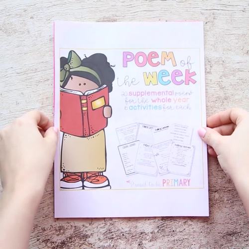 Nursery Rhymes - 20 Weekly Poems for Poetry Shared Reading & Fluency ...