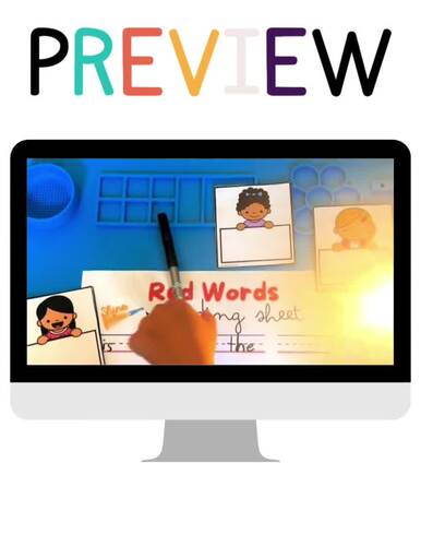 2nd Grade IMSE OG RED WORDS Shine & Reveal by Special Edventures in ...