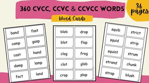 Blends & Digraphs Daily Phonics | 36 Weeks | Slides + Word Cards ...