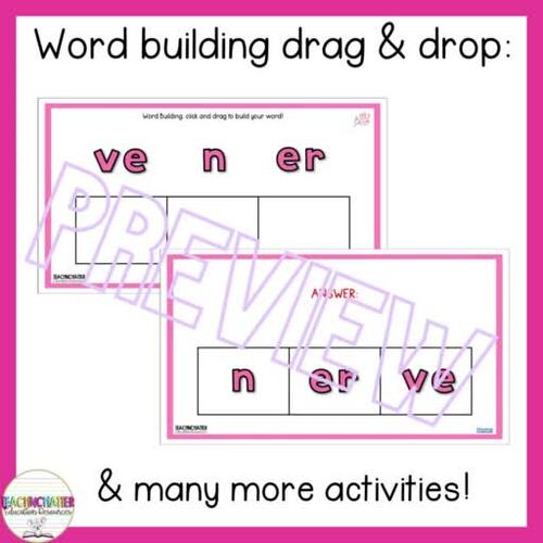 er ir ur words phonics by teachnchatter | TPT