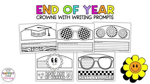 End of Year Writing Crown Craft | Student Headbands & Keepsake Activity