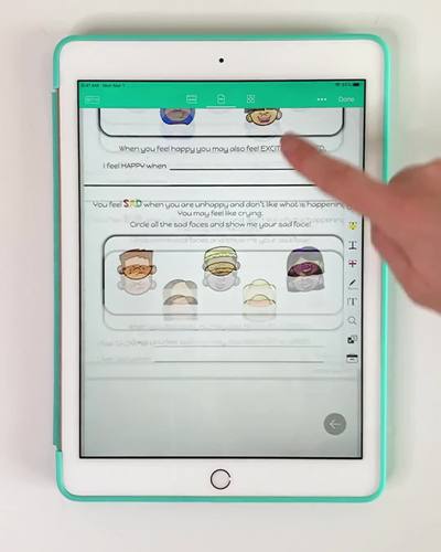 Emotions and Feelings Concepts Speech Therapy NO PREP Basic Concepts ...