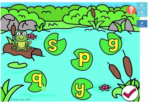 Boom Cards | Letter Sounds | Letter Recognition |ABC Hop to It Back to ...