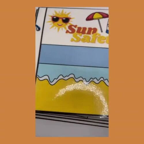 Autism Sun Safety Adapted Book Summer ABA Social Skills ESL SPED Ed ...