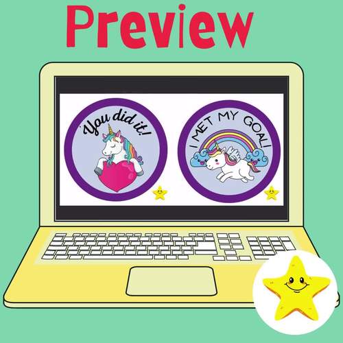 Unicorn Cute Clip Art Digital Stickers - COPYRIGHT FREE + EDITABLE