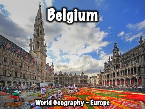 Belgium Geography and History Presentation | TPT