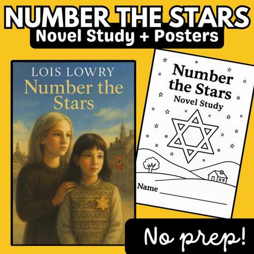 Number the Stars Novel Study Book Activities | Reading Worksheets ...