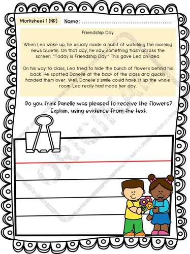 Quoting Accurately from a Text Citing Evidence Worksheets Fiction