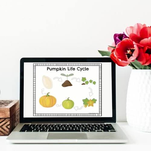 All About Pumpkins Digital Interactive Notebook | Distance Learning