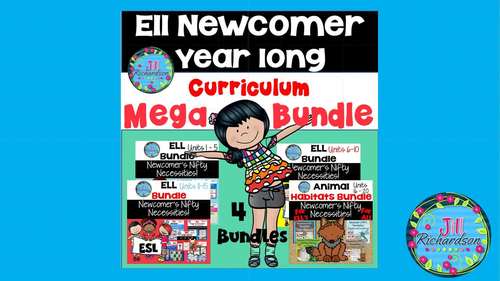 ESL Newcomer Curriculum Vocabulary Activities Games Flashcards Reading ...