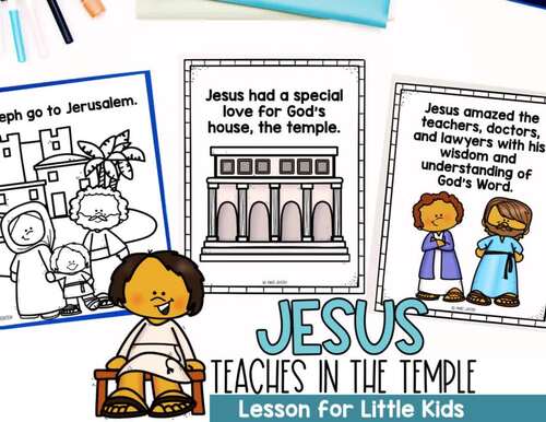 Sunday School Lessons | Jesus Temple Crafts and Activities | Bible Study