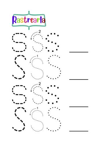 Toddlers Curriculum |Spanish Letter "S" Activities by Brainstorm Preschool