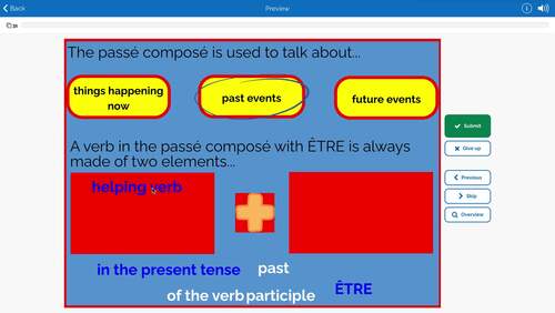 Passé Composé with ÊTRE - Boom™ Cards - Vandertramp Verbs - Includes ...