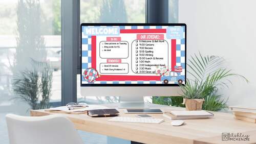 Patriotic Slide Templates 4th of July Daily Slides for Google Slides ...