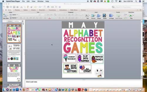 MAY Monthly Alphabet Letter Recognition Game for Pre Kinder and ...