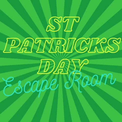 St Patrick's Day Activities Escape Room for Kindergarten to 2nd Grade