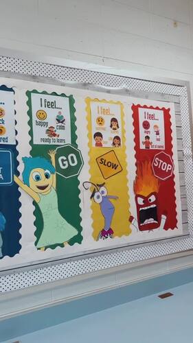 Inside Out-Zones of Regulation Letters by teach love inspire heart