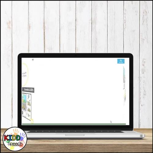 Preschool Speech Therapy Color Yellow BOOM Cards Scavenger Hunt | TPT