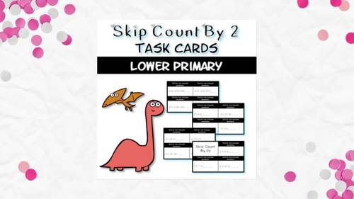 Skip Counting by 2 - Number Flashcards by Little By Nature | TPT