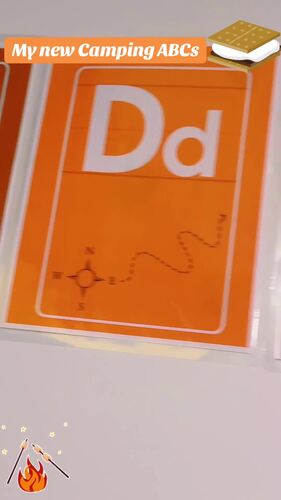 CAMPING THEME ABC POSTERS by The Hippie Teacher 77 | TPT