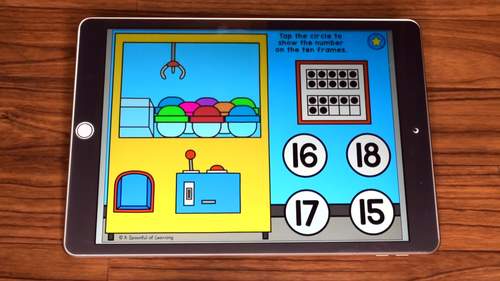 Digital Interactive PDF Games - Counting to 20 by A Spoonful of Learning