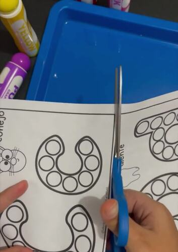 El Abecedario - Dot Markers - Actividad Motricidad Fina - Alphabet Dot ...