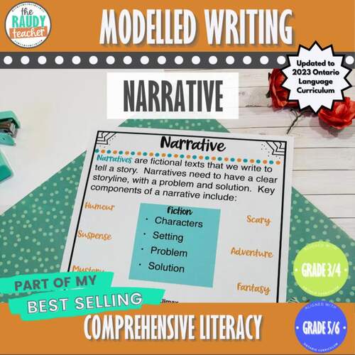 Writing Unit | Narrative | NEW 2023 Ontario Language Curriculum ...