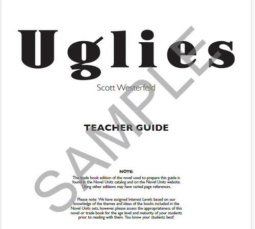 Uglies Novel Units® Teacher Guide Novel Study | TPT