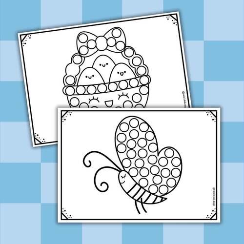 Spring Coloring Pages PDF Printable Colouring Pages by Miniskidsmagic