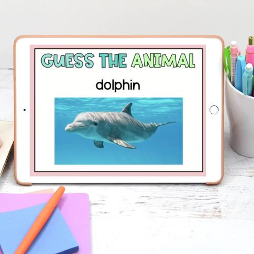 Guess The Animal Morning Meeting Game - Digital option by Miss V in 3