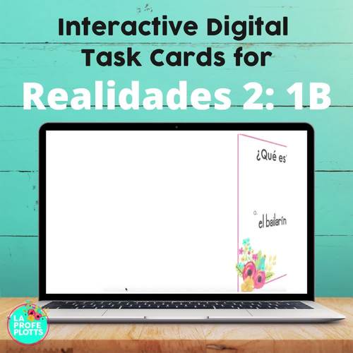 Realidades Auténtico 2 Chapter 1B Spanish Boom Cards Spanish Digital ...