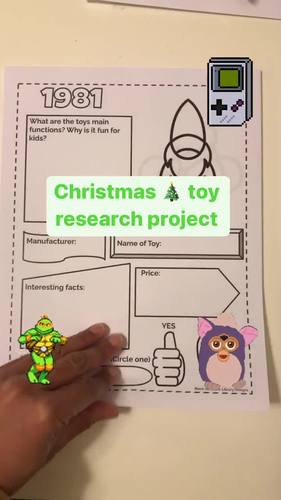 Christmas Research Activity by Black Girl in the Library | TPT