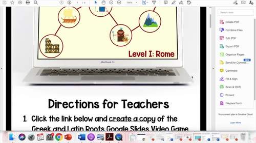 Greek and Latin Root Words Game 8th Grade, 7th, 6th Grade Vocabulary ...