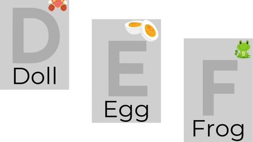 Printable Alphabet Flash Cards | Homeschool Learning Resource ...